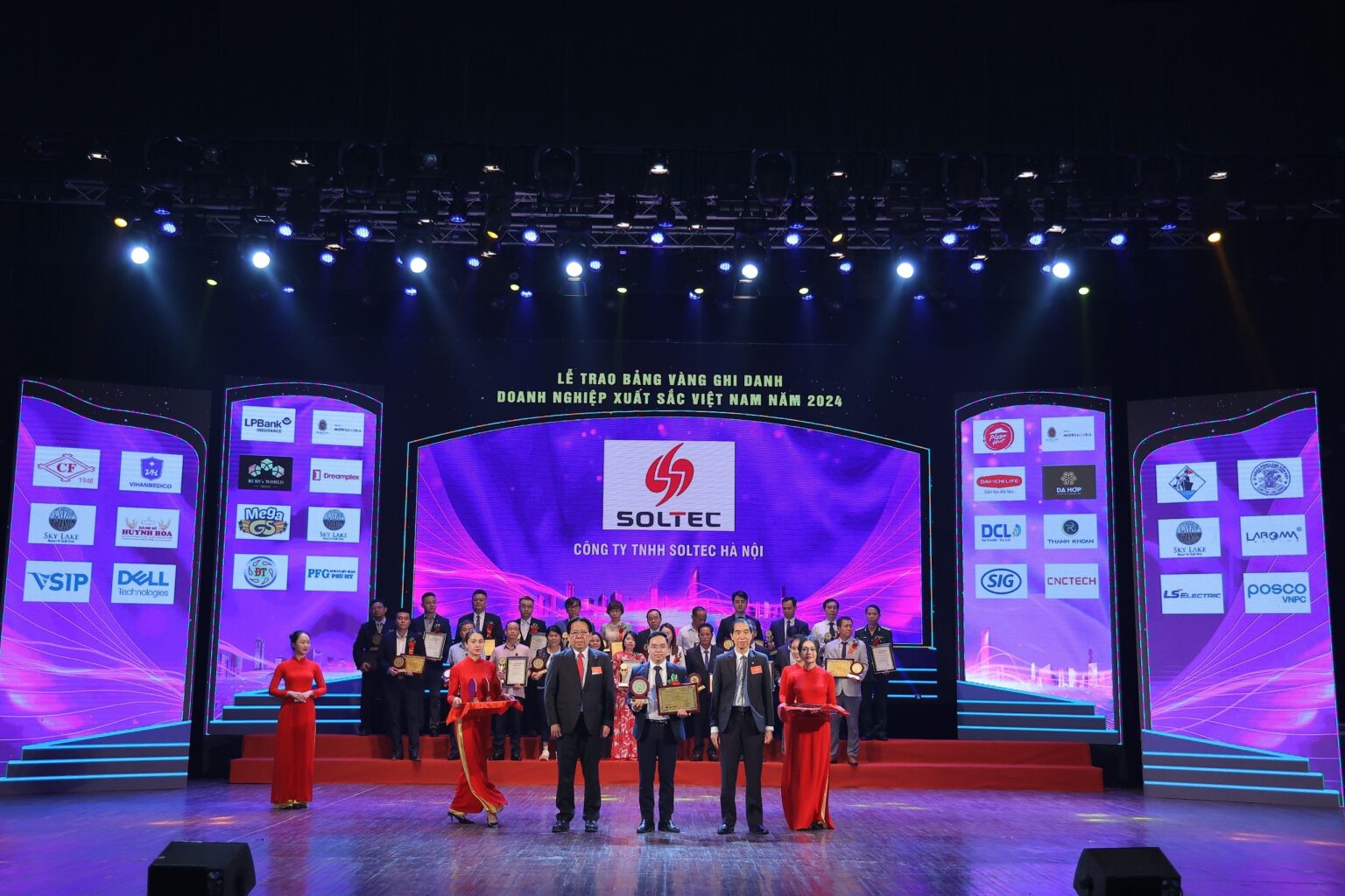 SOLTECハノイがベトナムで『2024年度優秀企業20社』に選ばれました。 – 株式会社ソルテック工業｜各種プラント設備製作・工事・製缶